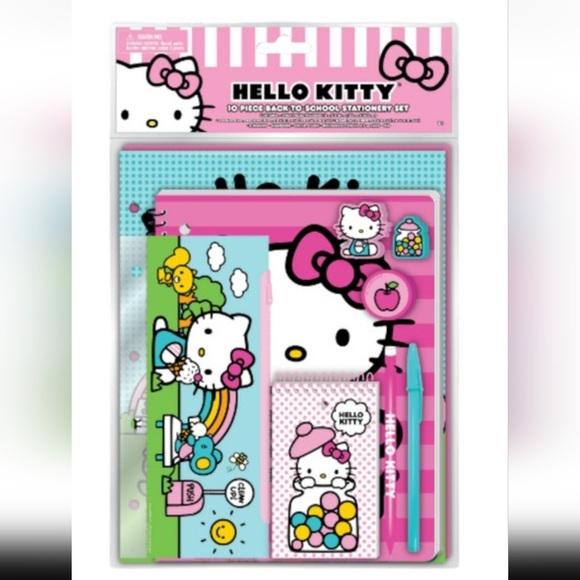 Hello Kitty | Other | Hello Kitty Back To School Stationary Set | Poshmark